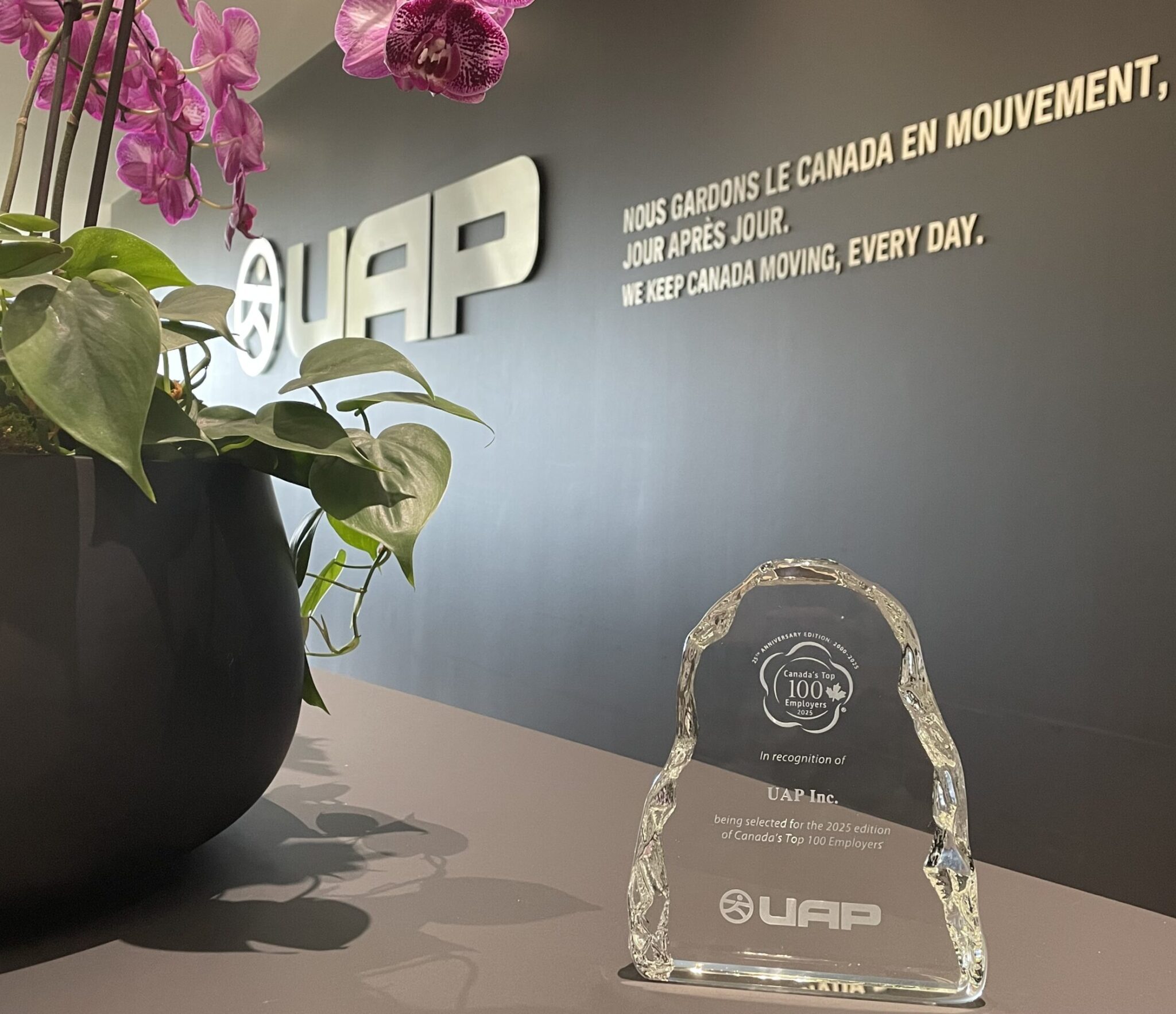 UNE RECONNAISSANCE POUR UAP, UN EMPLOYEUR ENGAGÉ - EST MÉDIA Montréal ...