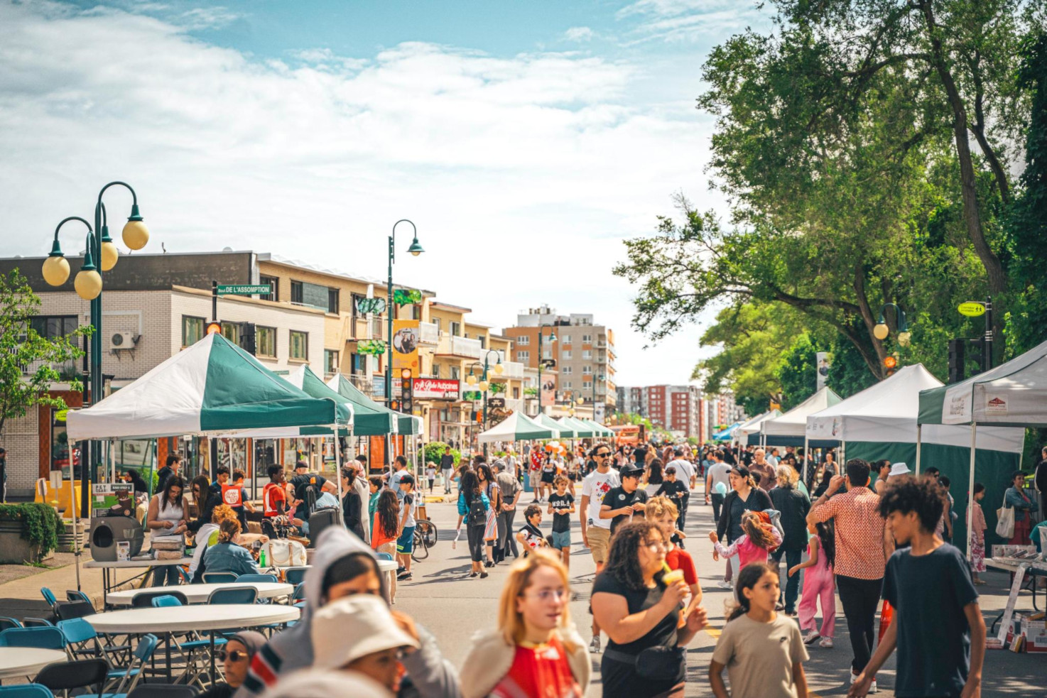Une ambiance estivale s’installe sur Jean-Talon Est - EST MÉDIA ...
